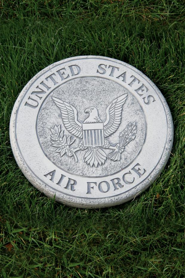 10" Round Stone- US Air Force | DSLD Land Management Aquascapes