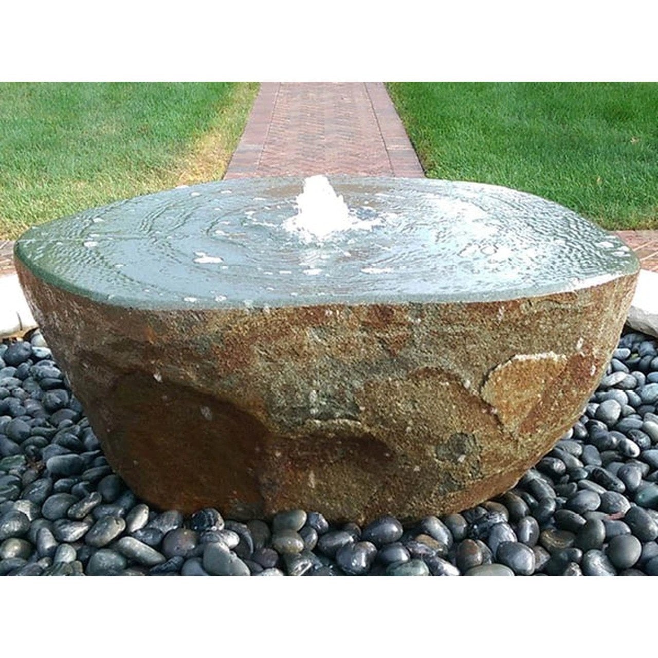 Boulder Fountain | DSLD Land Management Aquascapes