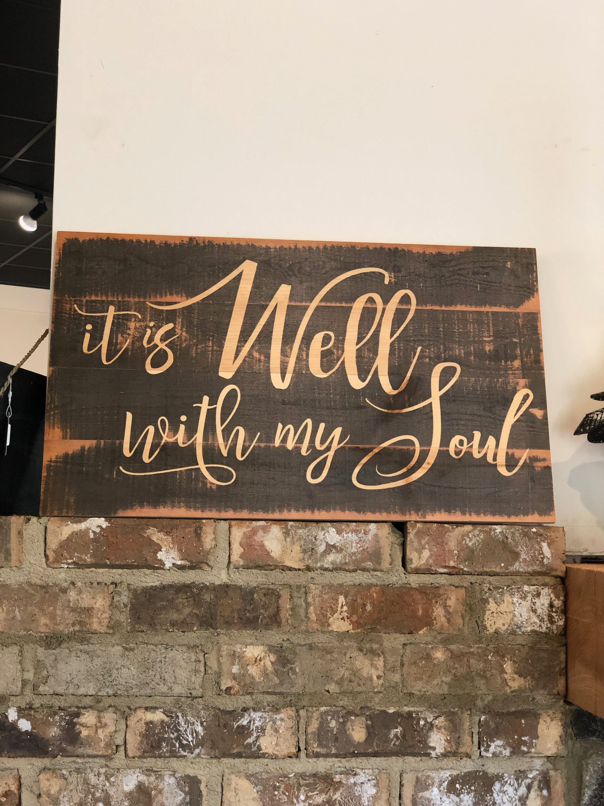 Sign- It is Well With | DSLD Land Management Aquascapes